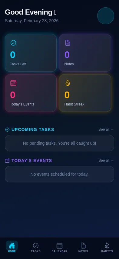 Futurist Daily Planner