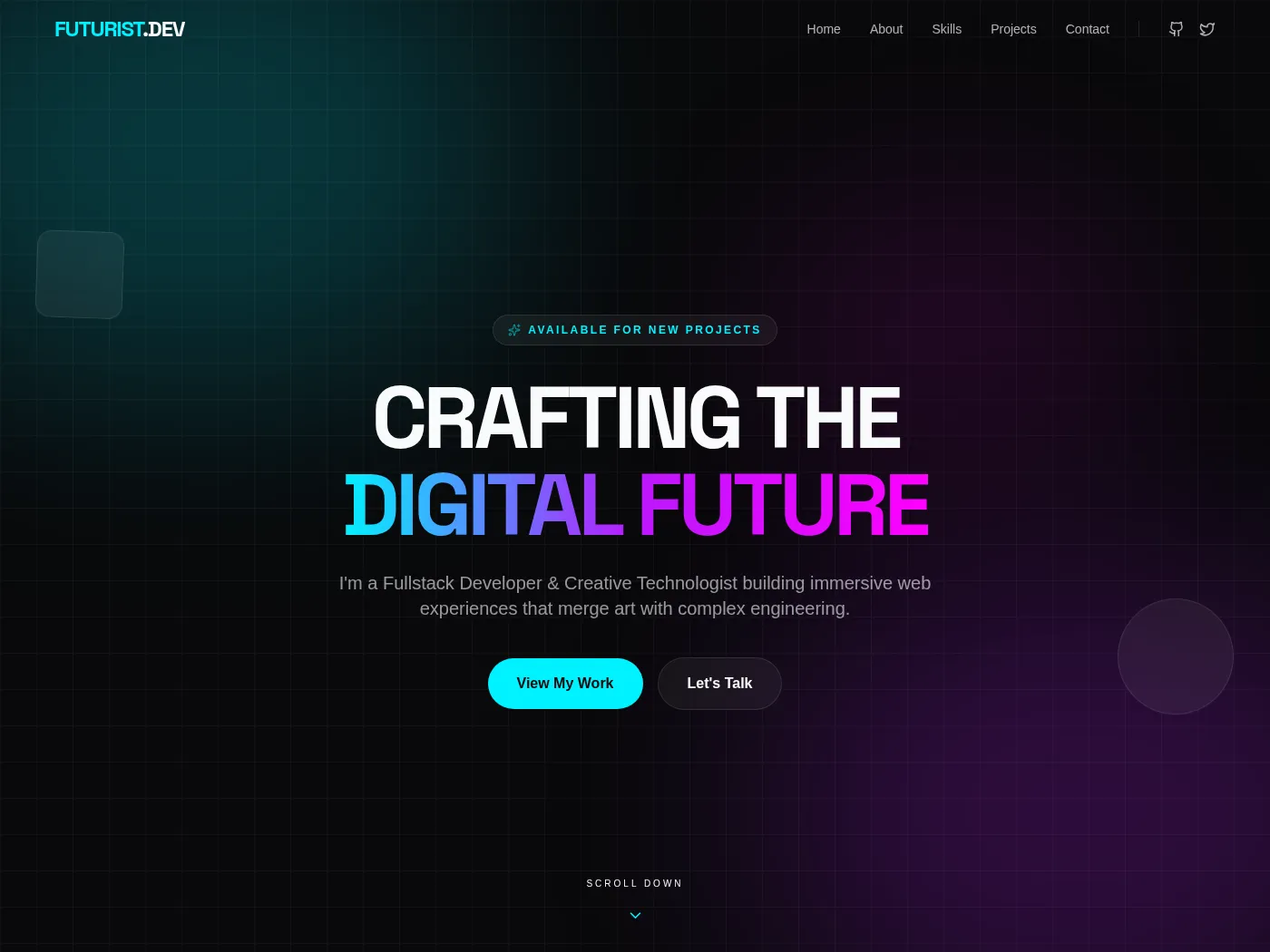 Futurist Dev Portfolio