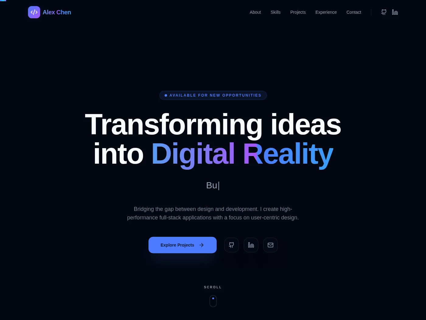 Futurist Dev Portfolio