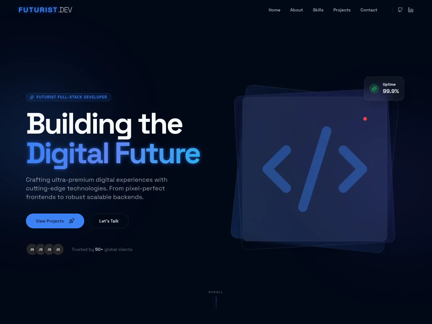 Futurist Dev Portfolio