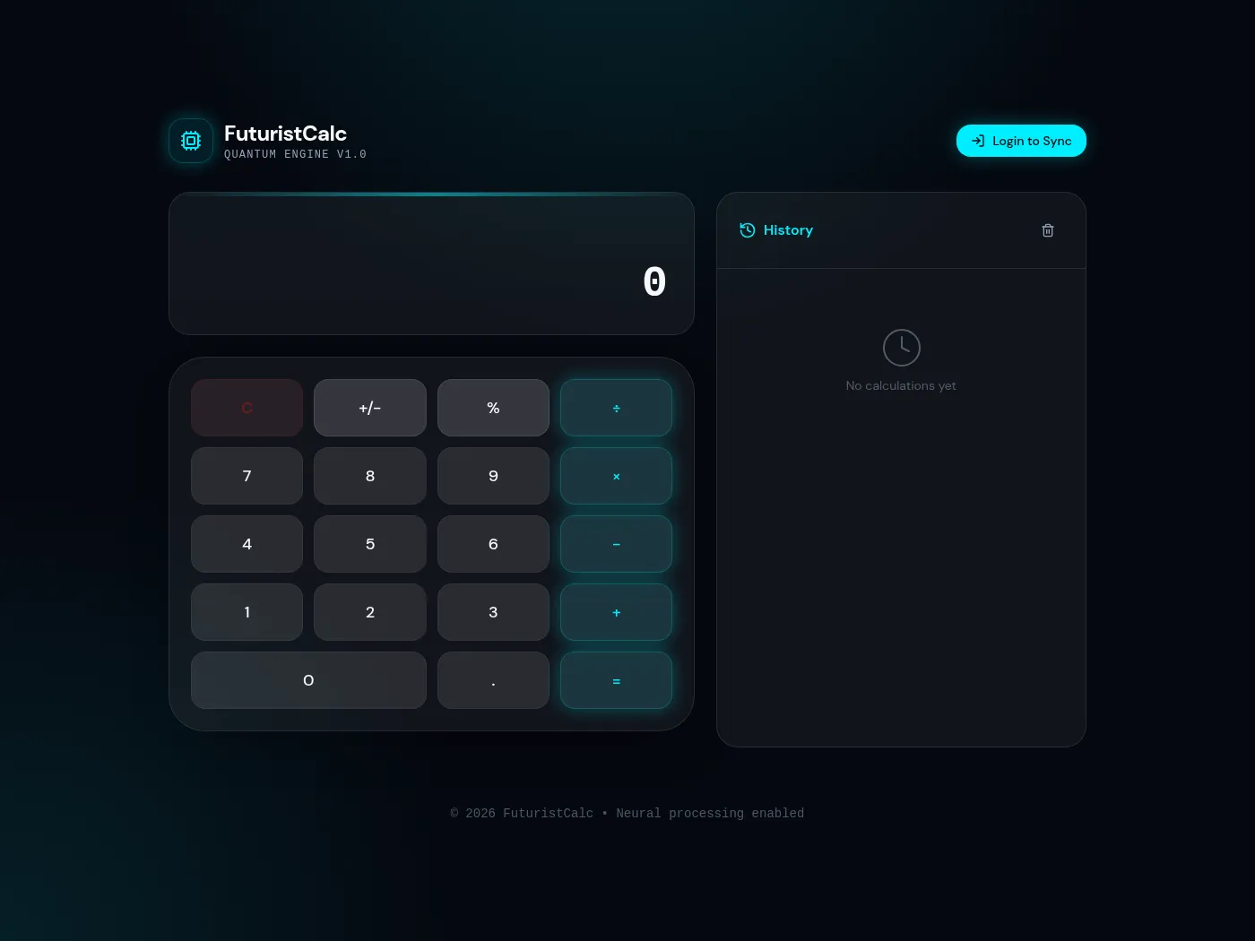 FuturistCalc