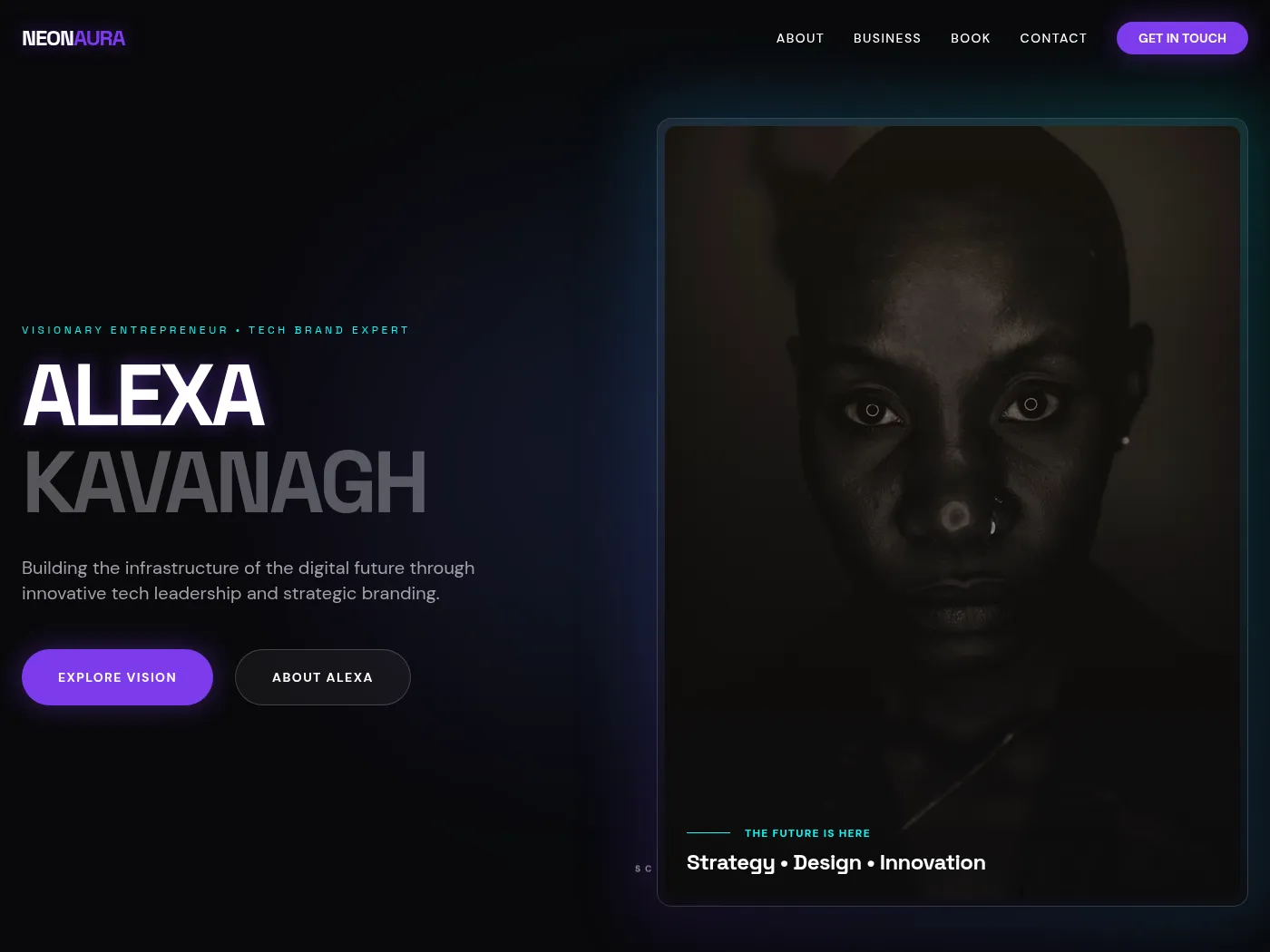 NeonAura Personal Site