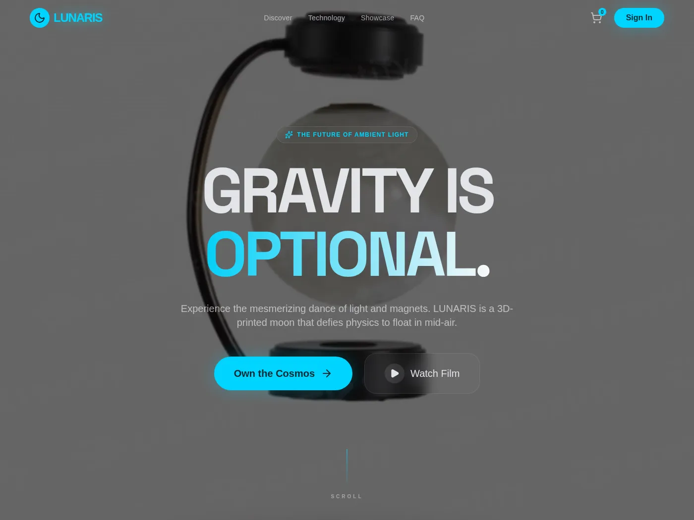 FuturistShop UI Experience