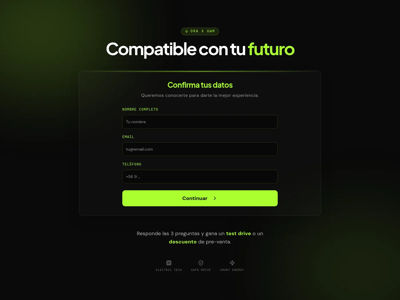 FuturoDrive Activation Page