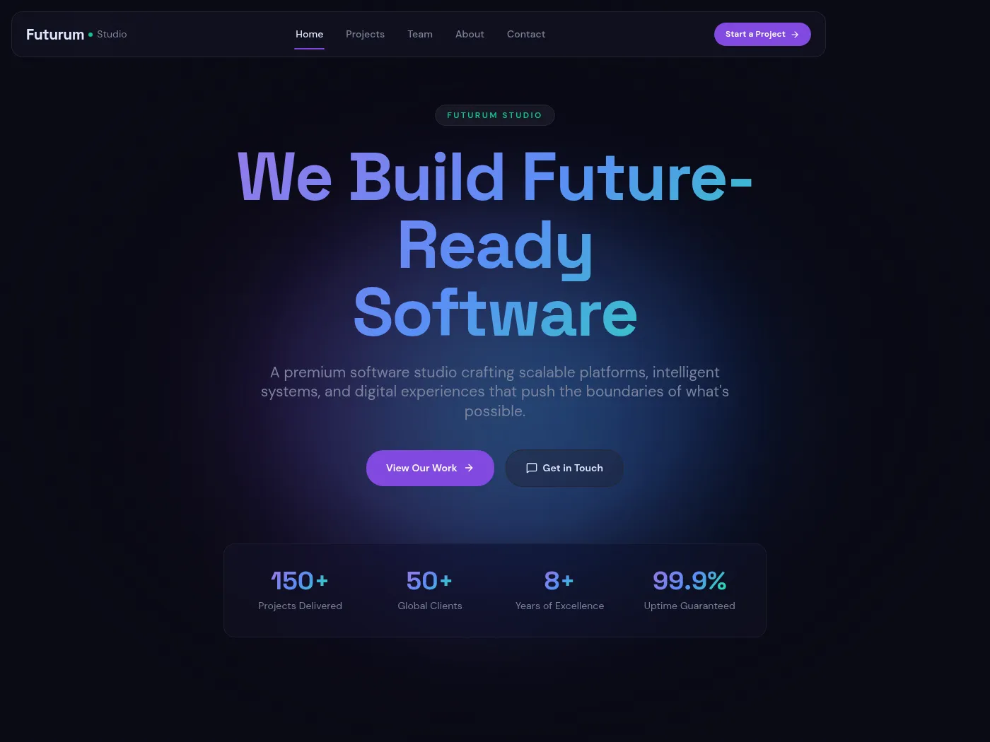 Futurum Studio Platform