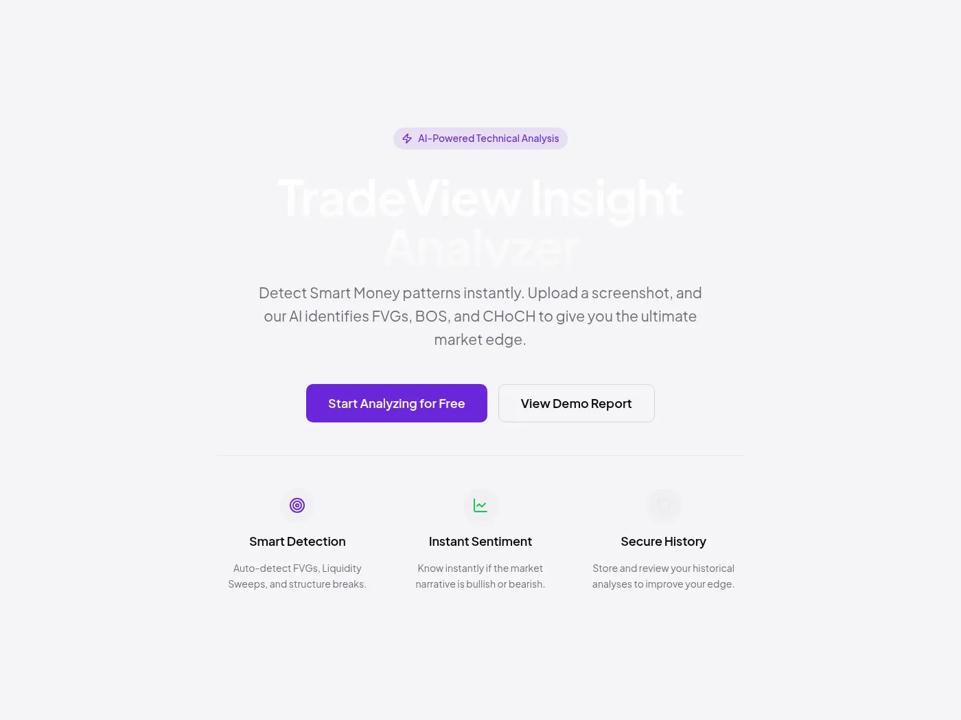 TradeView Insight Analyzer