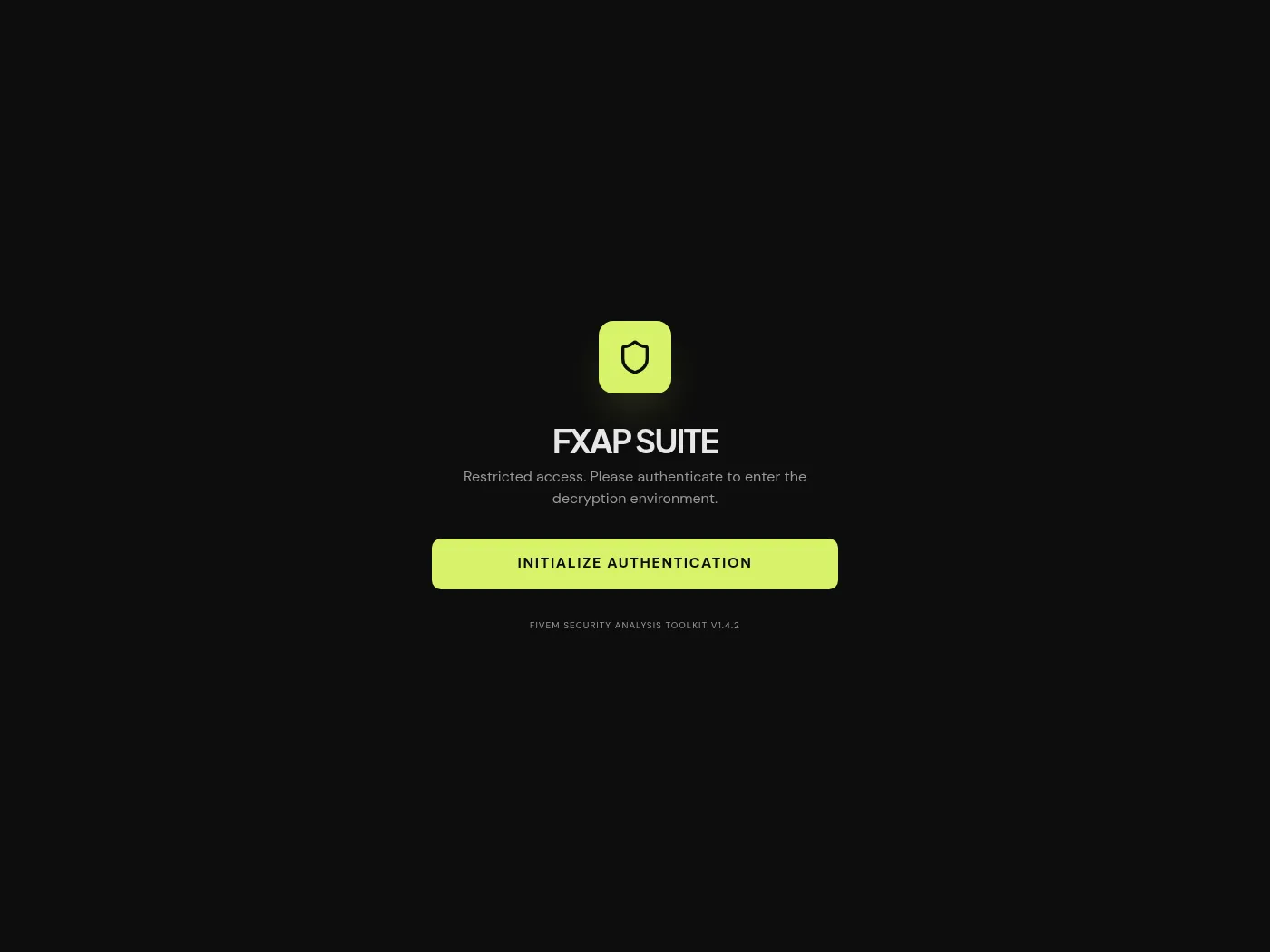 FXAP Decrypt & Decompile Suite