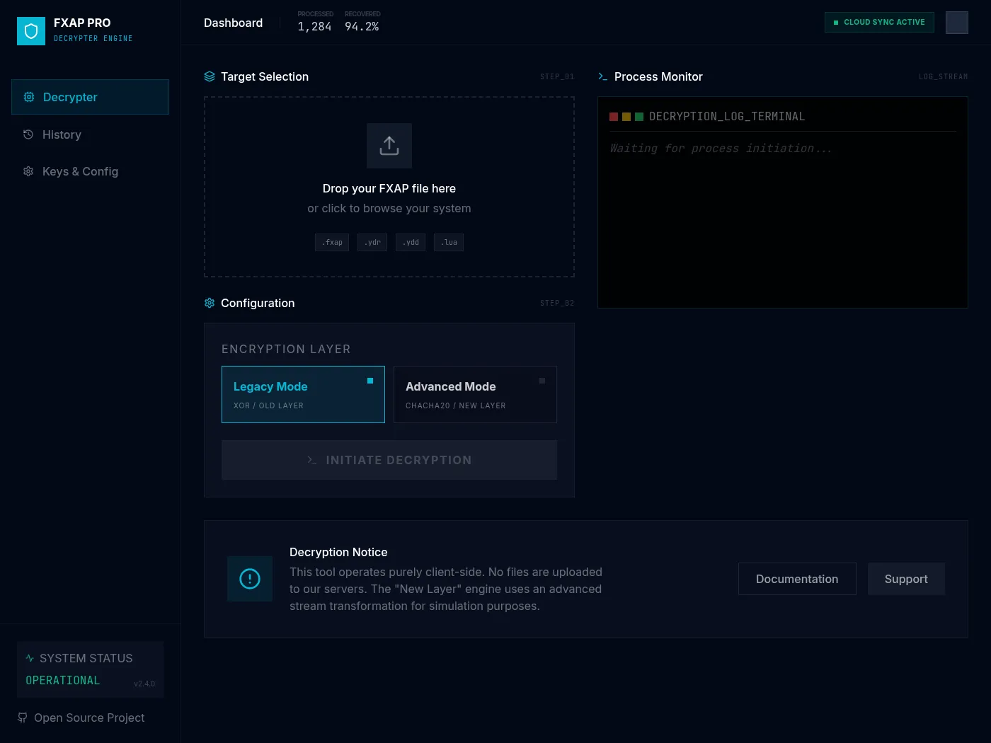FXAP Decrypter Pro