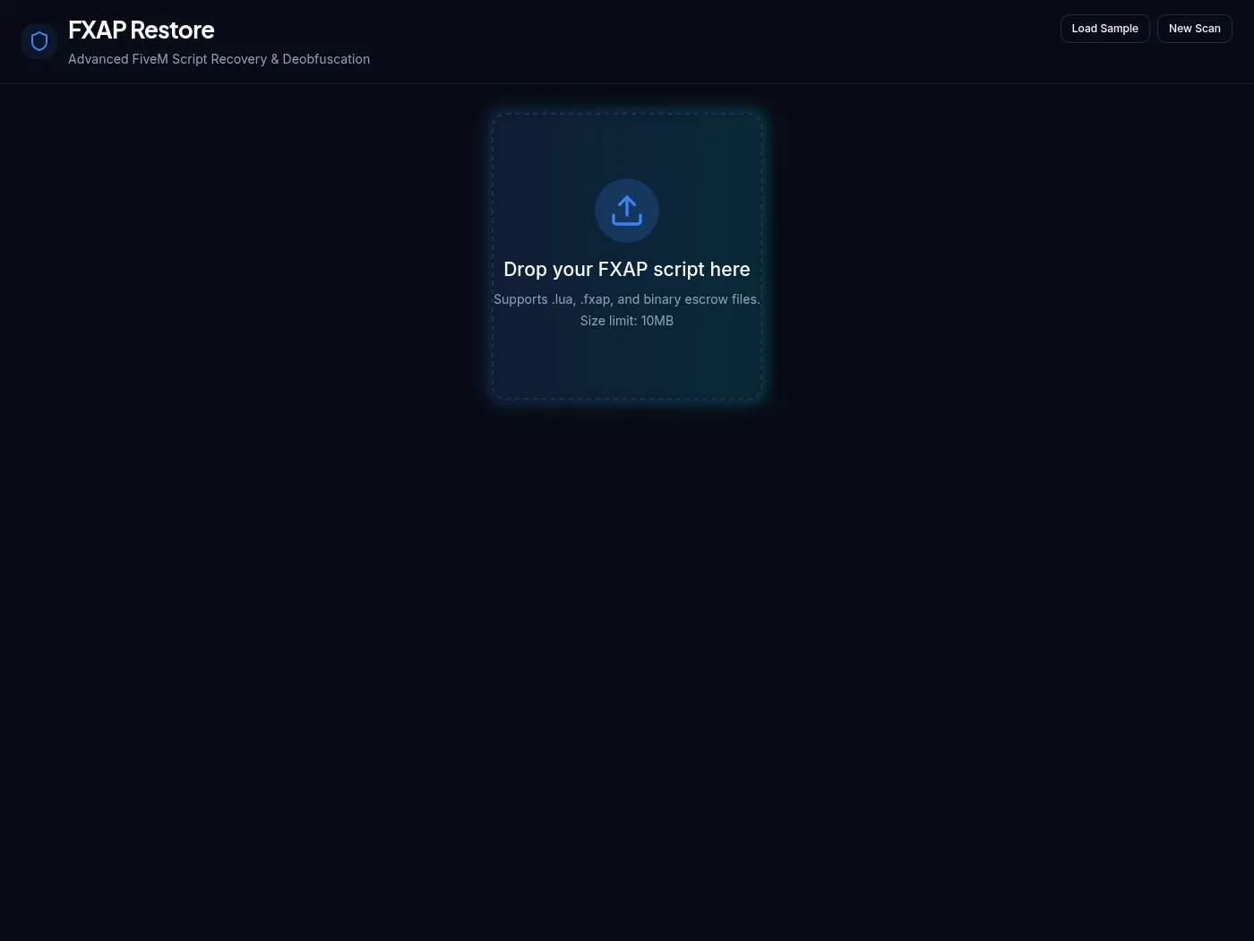 FXAP Code Deobfuscator