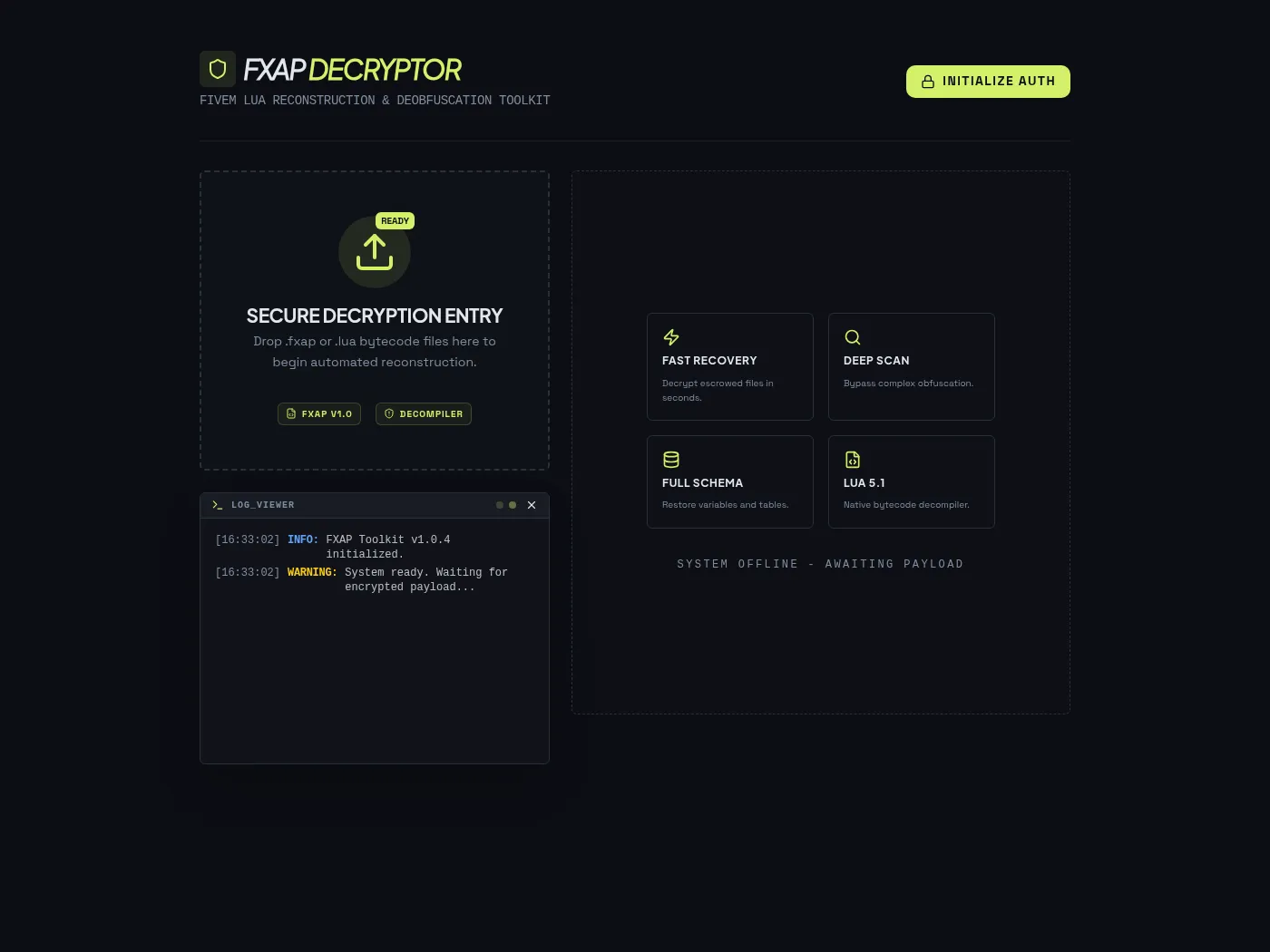 FXAP Lua Decryptor