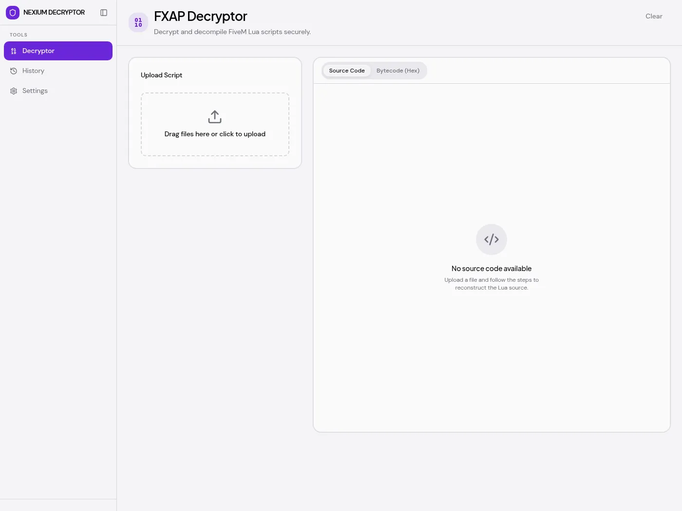 FXAP Lua Decryptor
