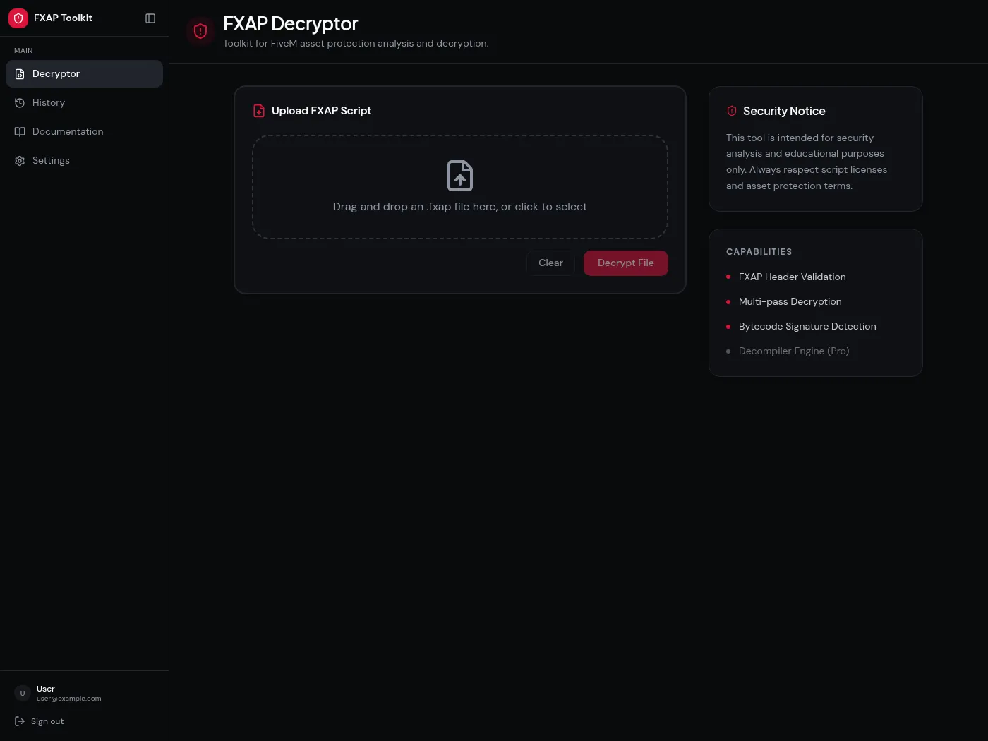 FXAP Lua Decryptor