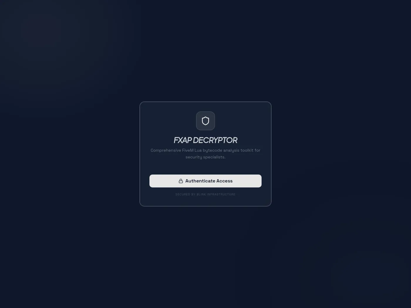 FXAP Lua Decryptor