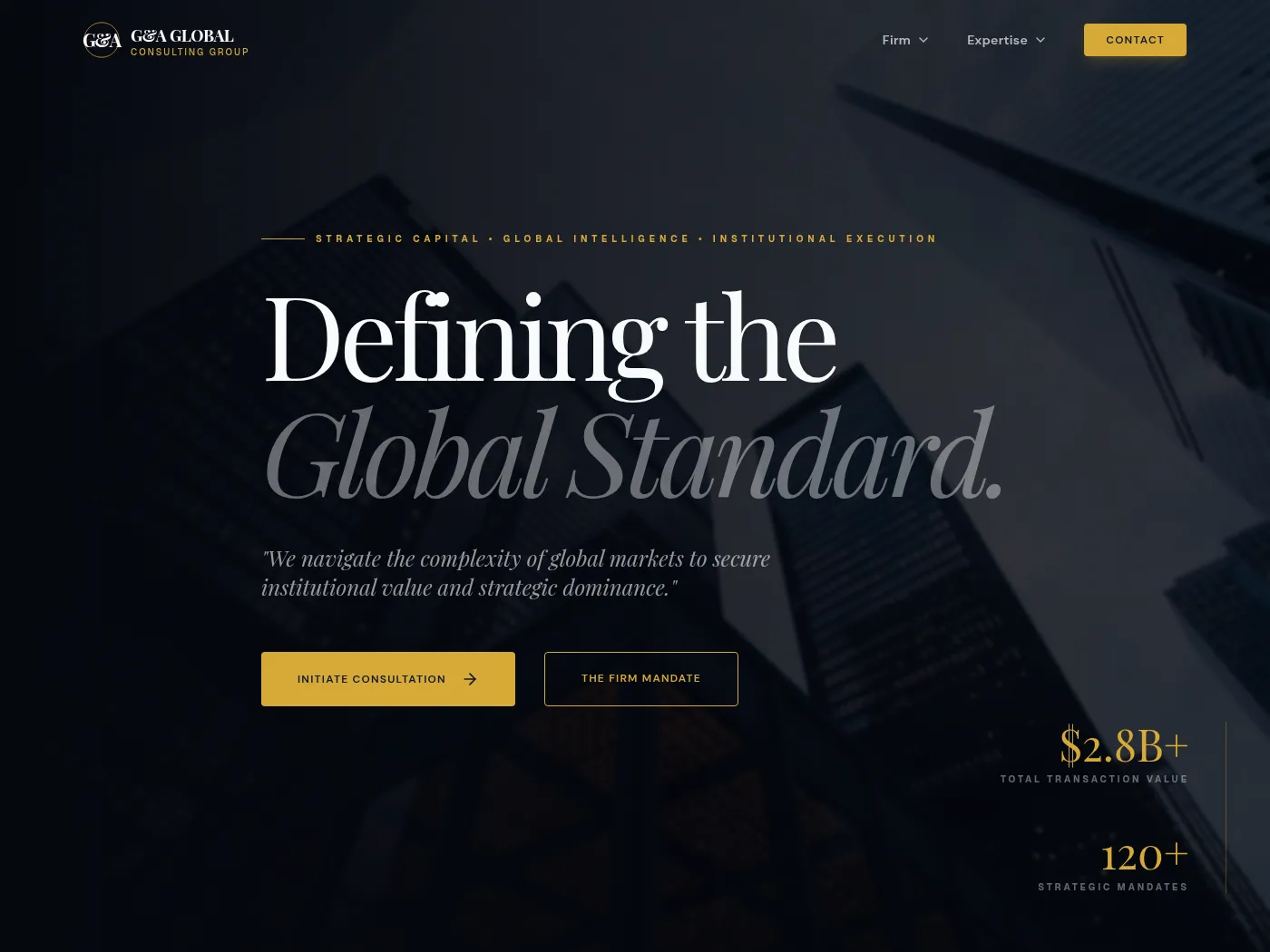 G&A Global Consulting Site