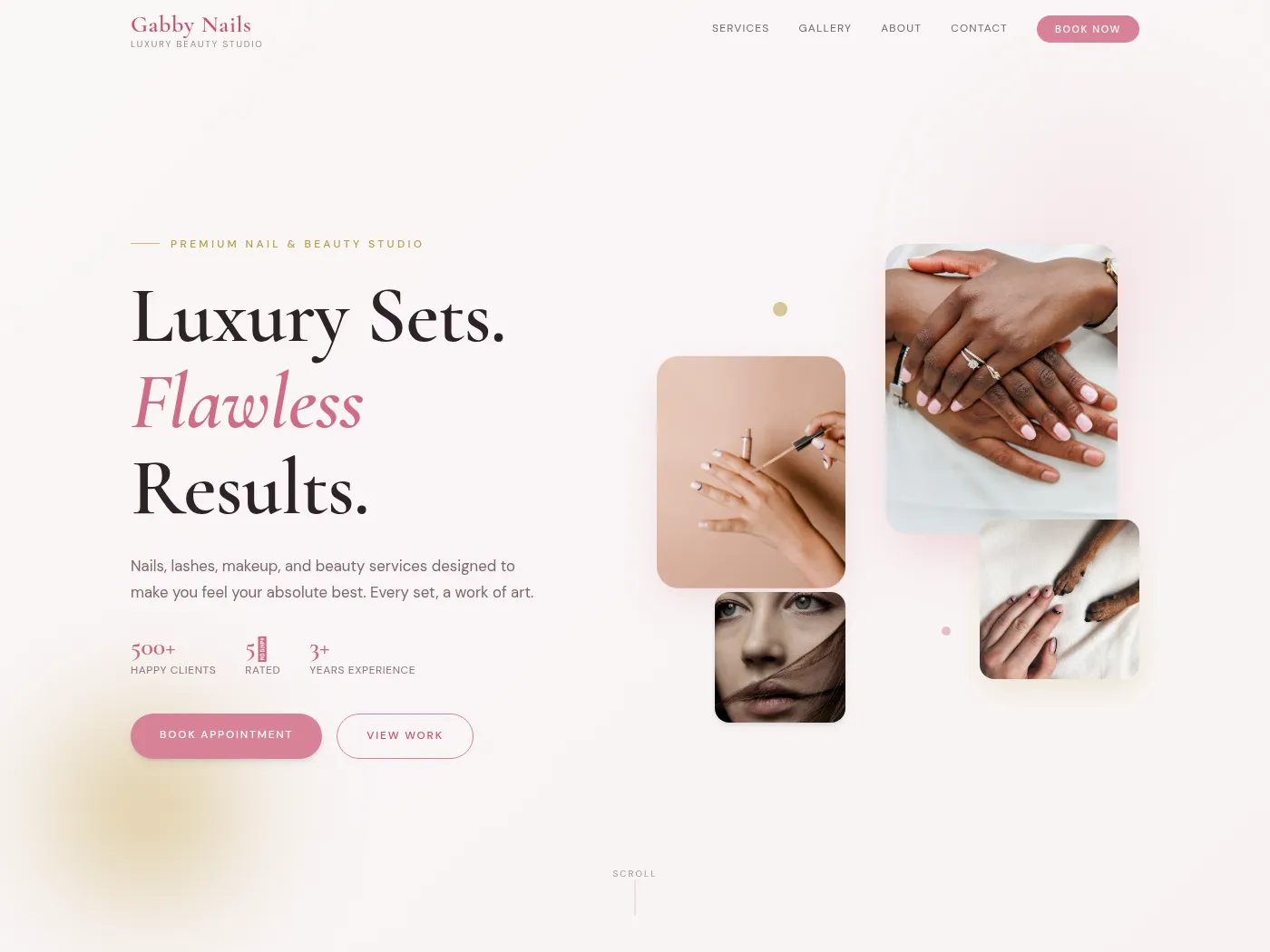 Gabby Nails Luxury Landing