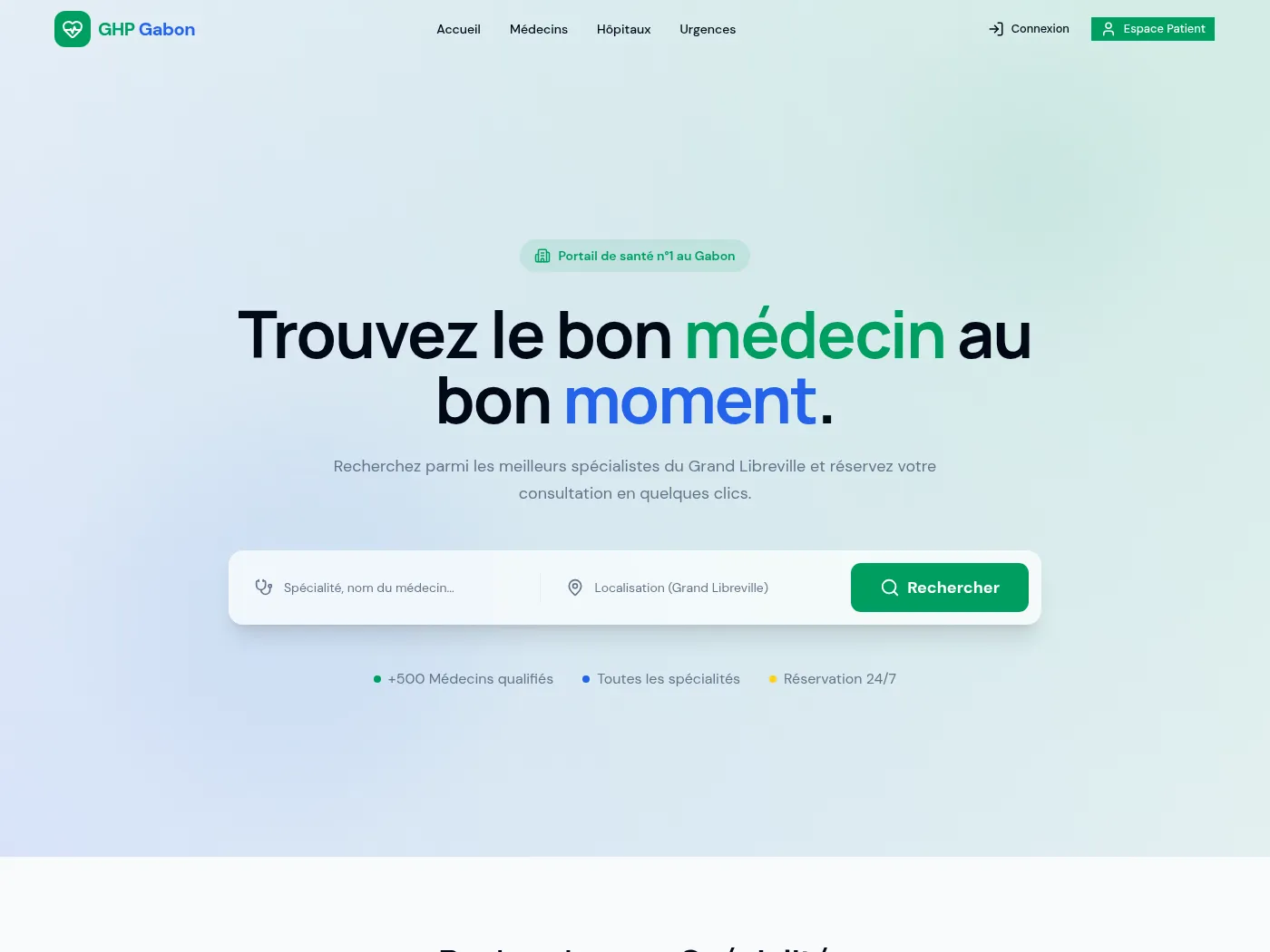 Gabon Health Portal