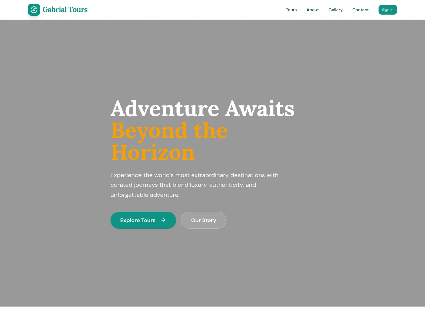Gabrial Tours Booking Platform