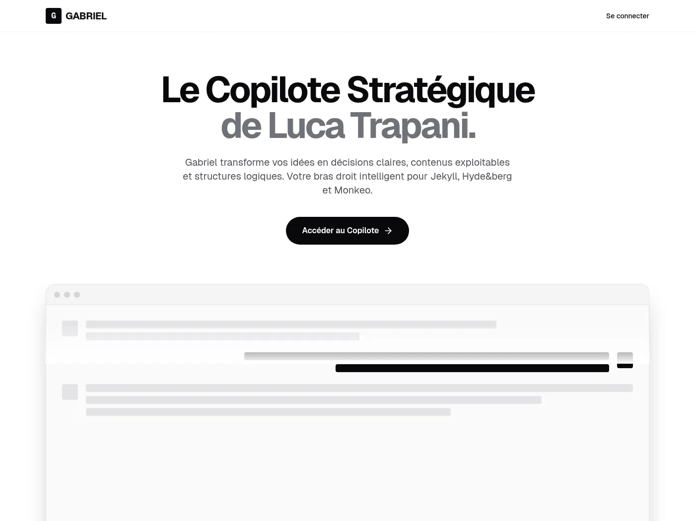 Gabriel Copilote Business