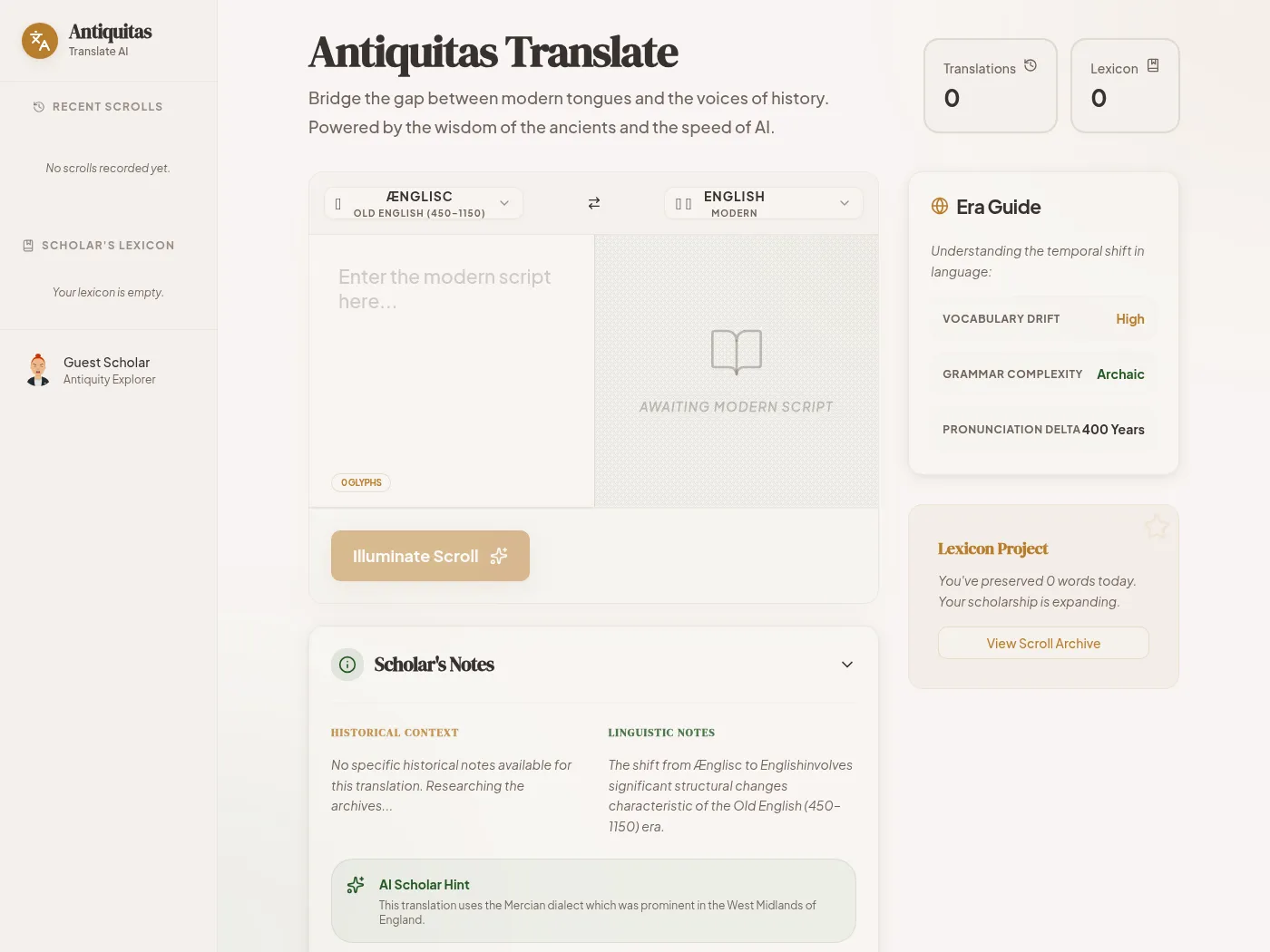 Gaelic Translate AI