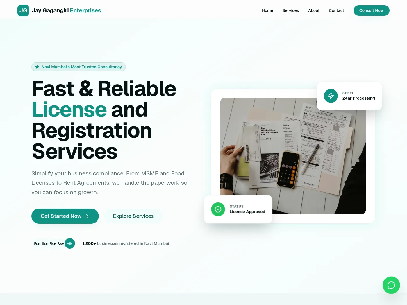 Gagangiri Biz License Portal
