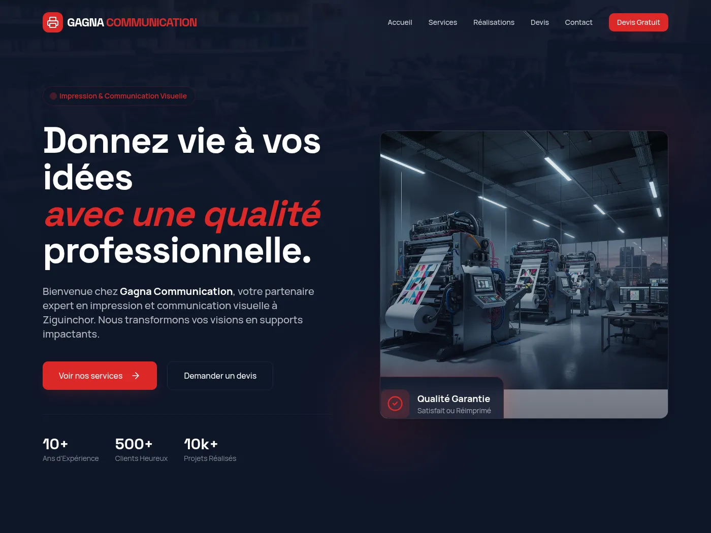 Gagna Communication Site