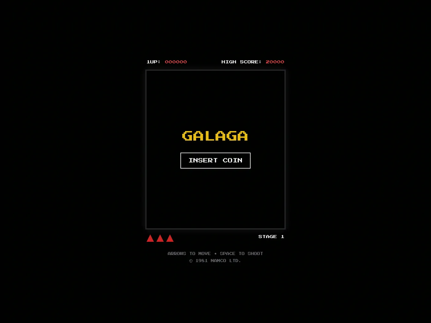 Galaga Classic Clone