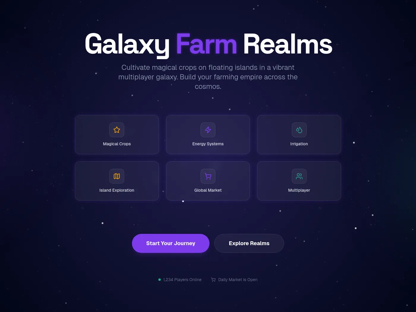 Galaxy Farm Realms