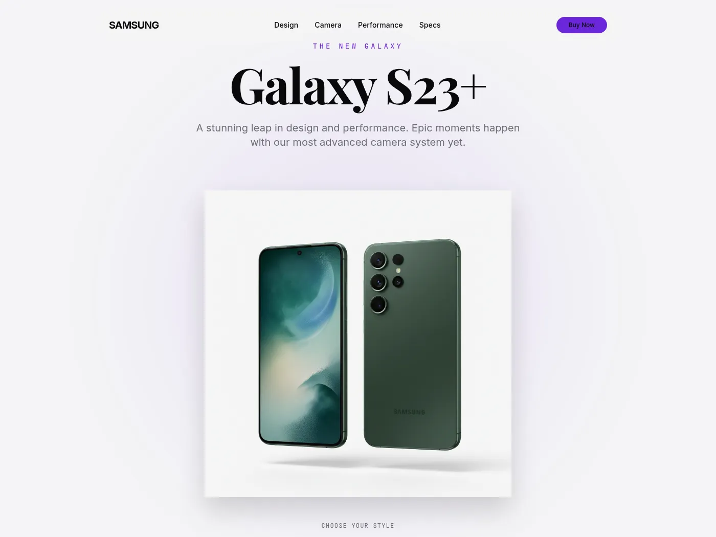 Galaxy S23+ Showcase