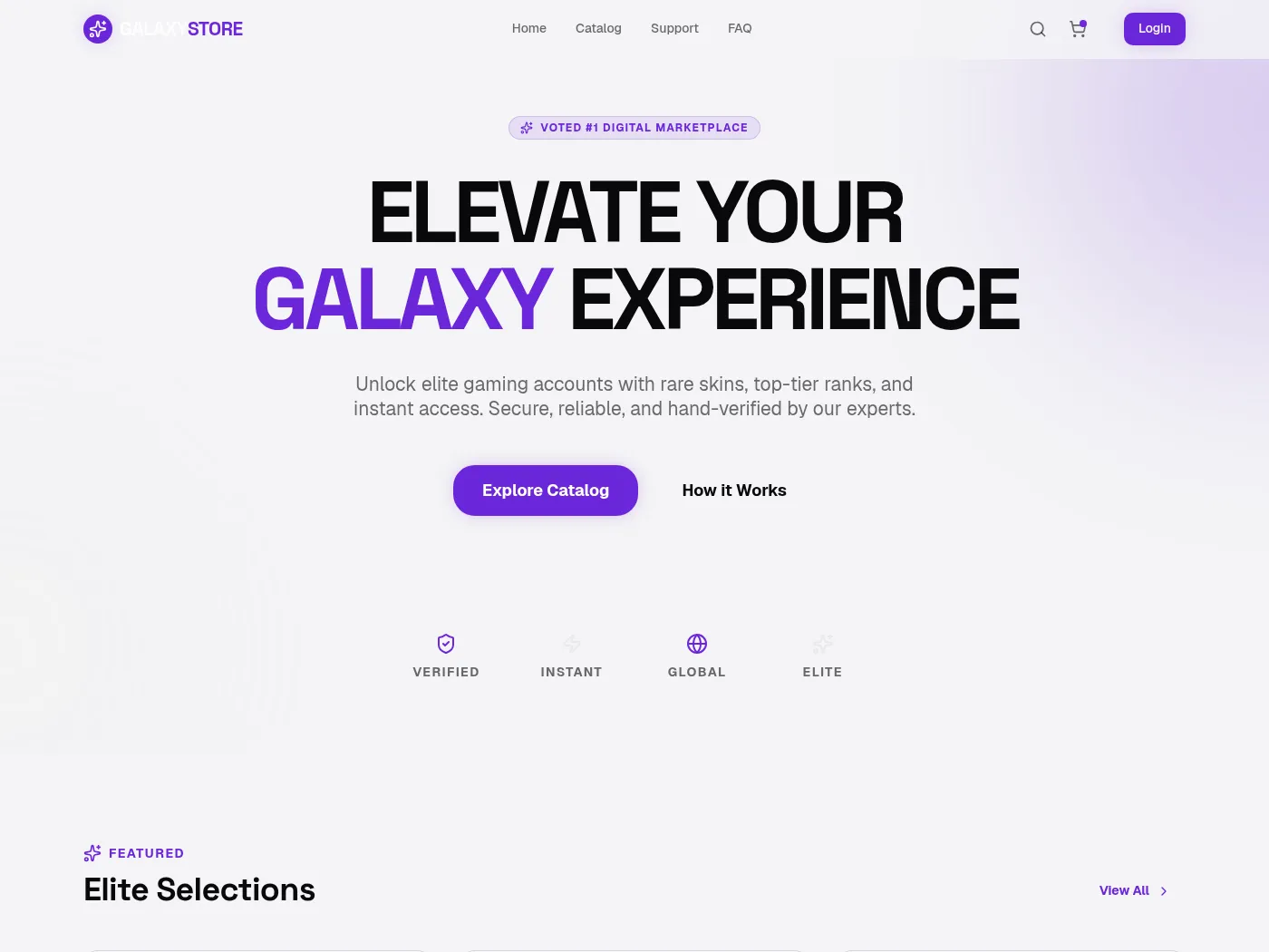 Sellauth Galaxy Store