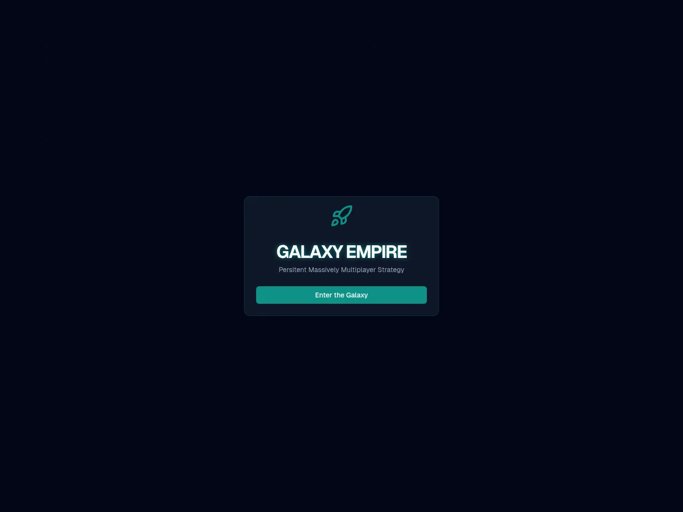 Persistent Galaxy Empire