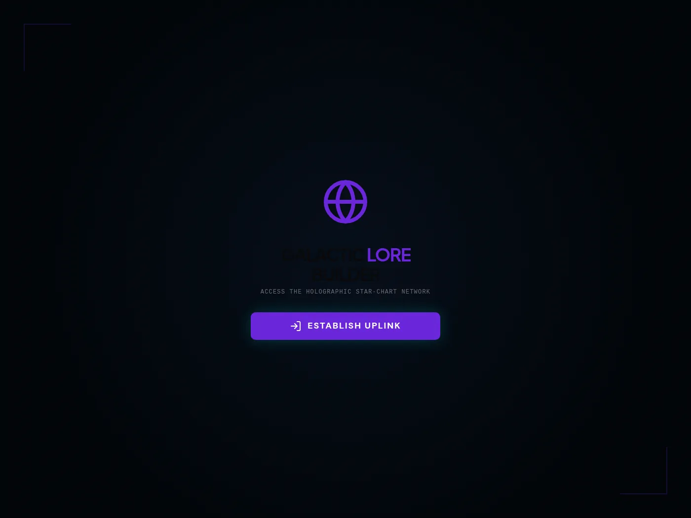 Galactic Lore Builder