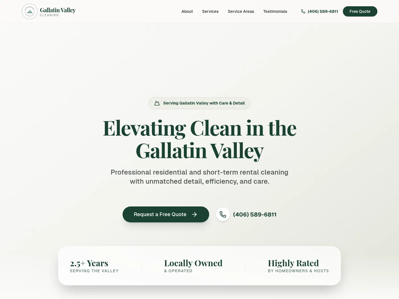 Gallatin Valley Cleaning Site