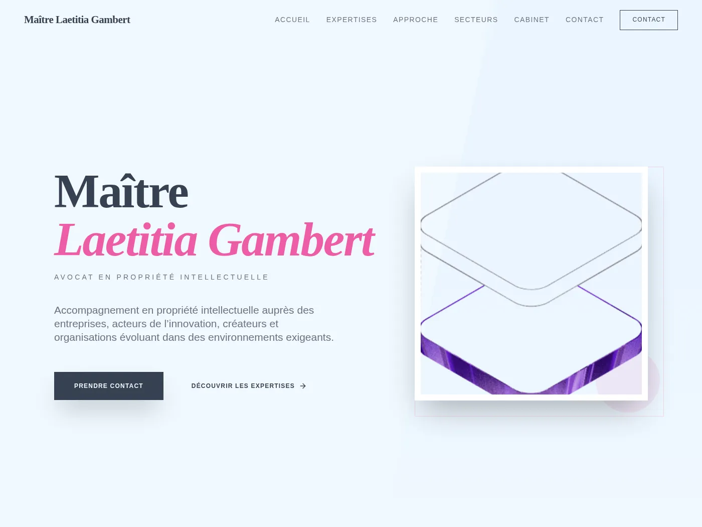 Maître Laetitia Gambert Site