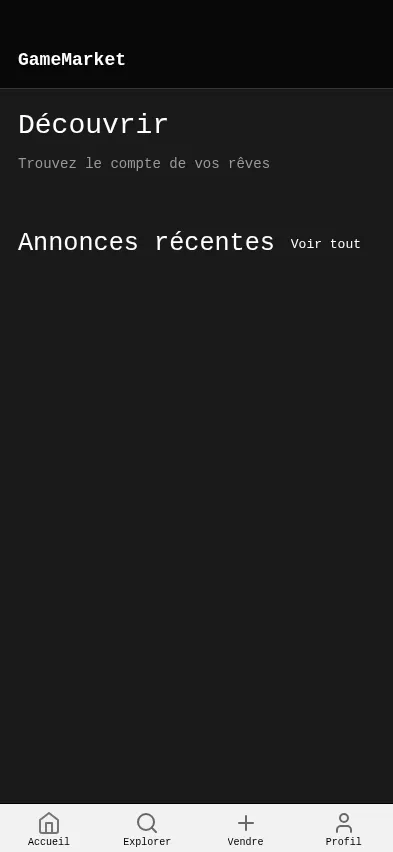 Game Account Market
