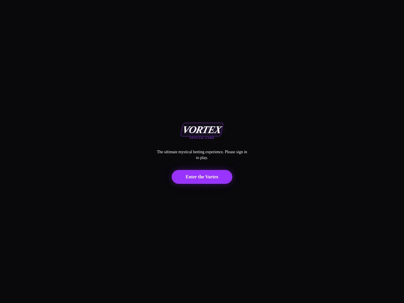 Game Control Dashboard
