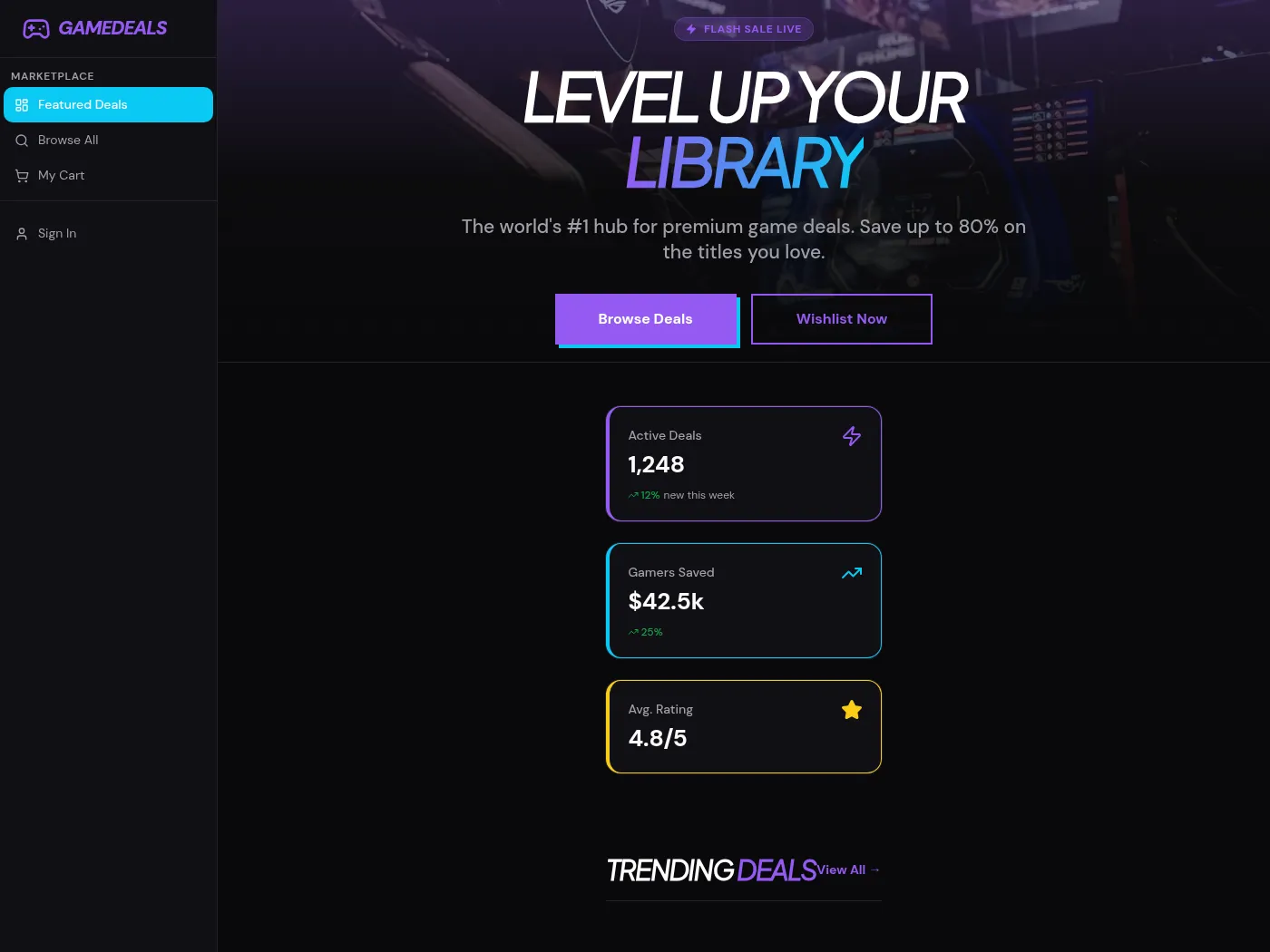 Game Deals Hub