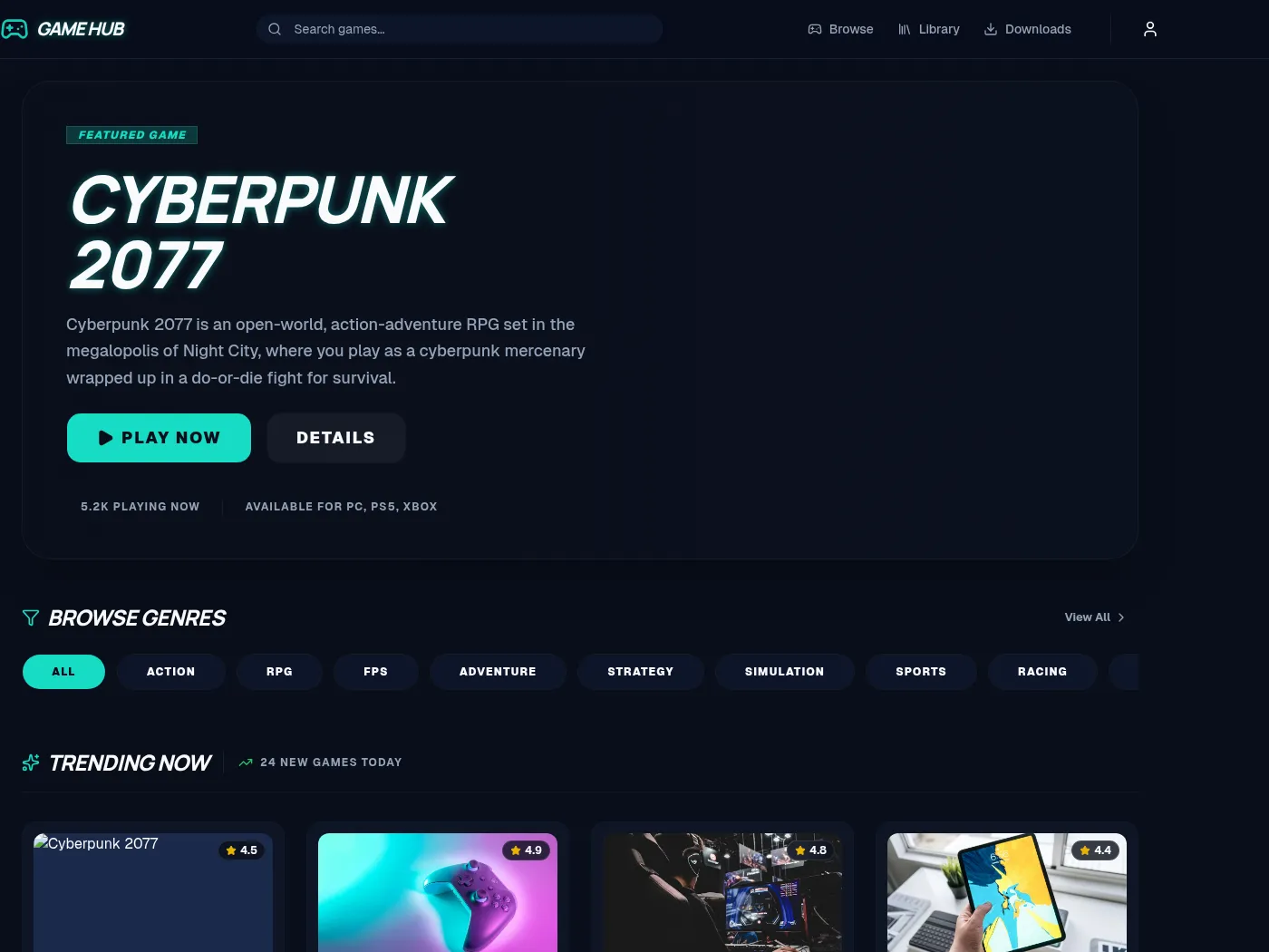 Game Download Hub