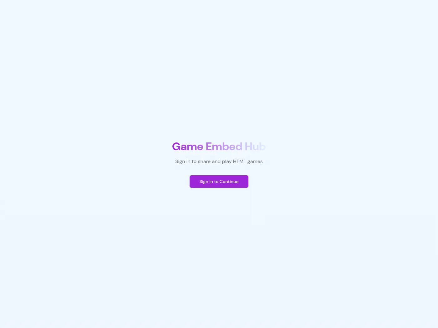 Game Embed Hub