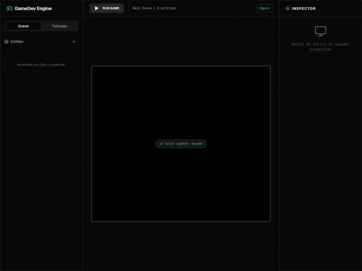 GameDev Starter Engine