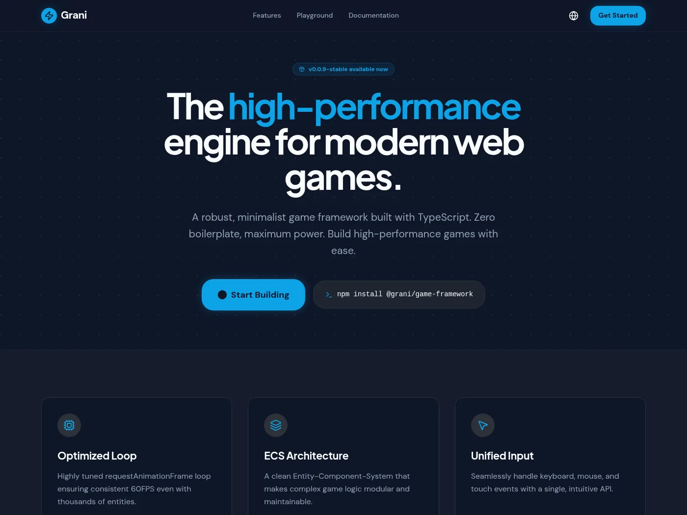 Game Framework Clone