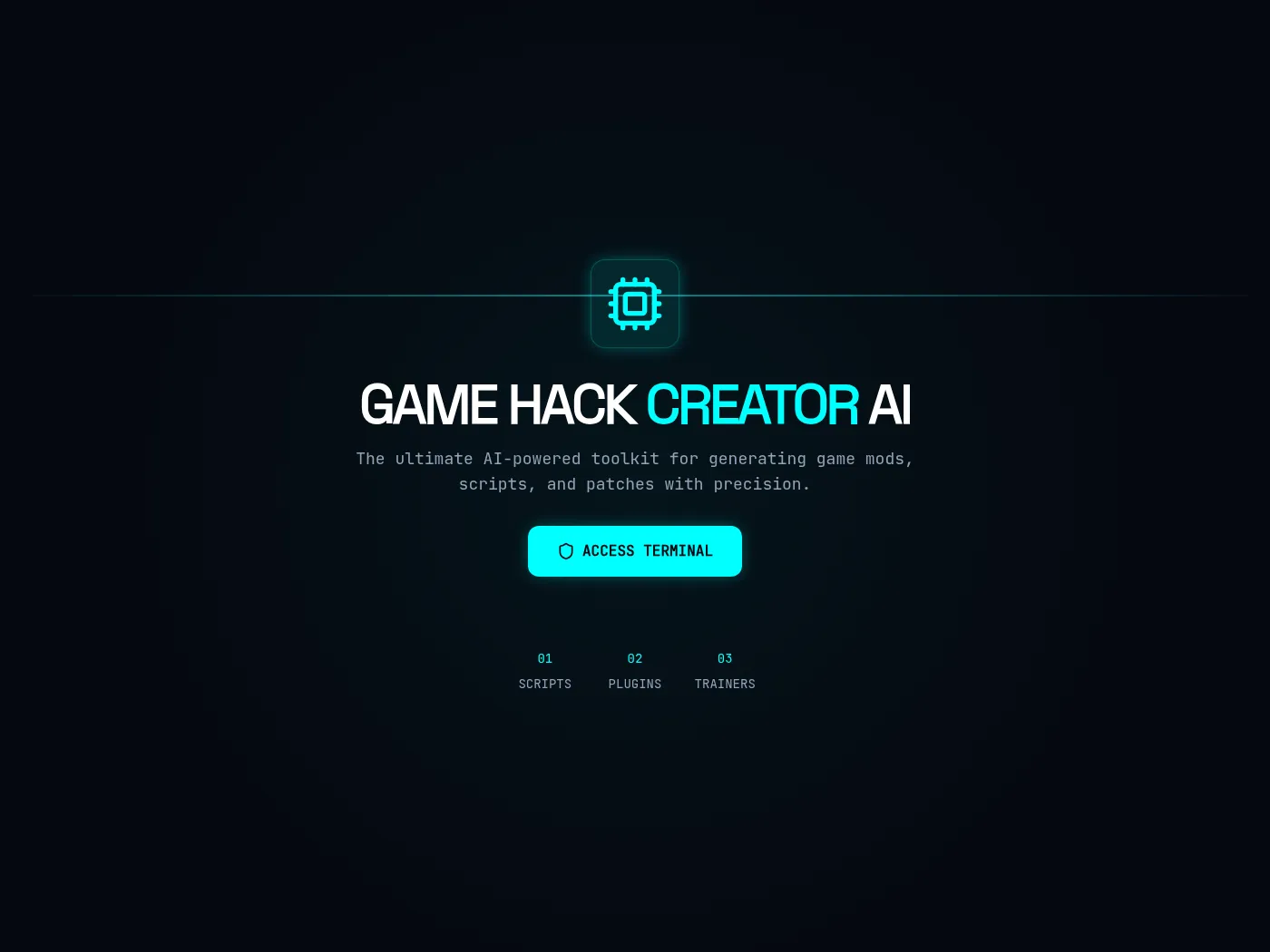 Game Hack Creator AI