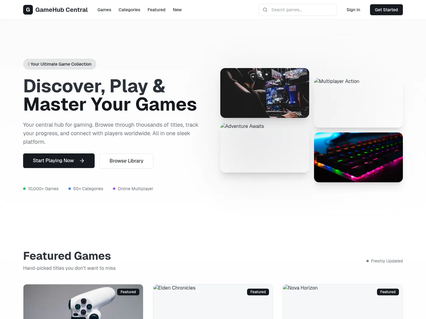 GameHub Central