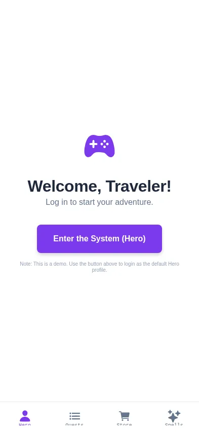 Game-Life System App