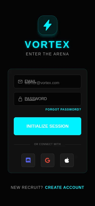 Game Login Portal