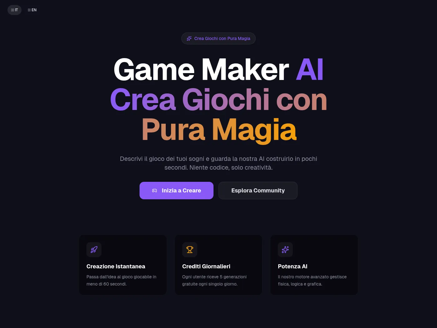 Game Maker App