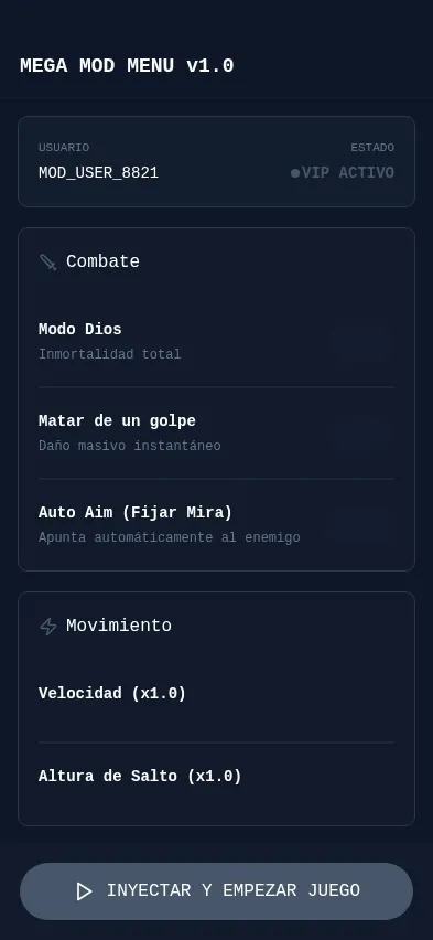 Game Mod Menu Mobile