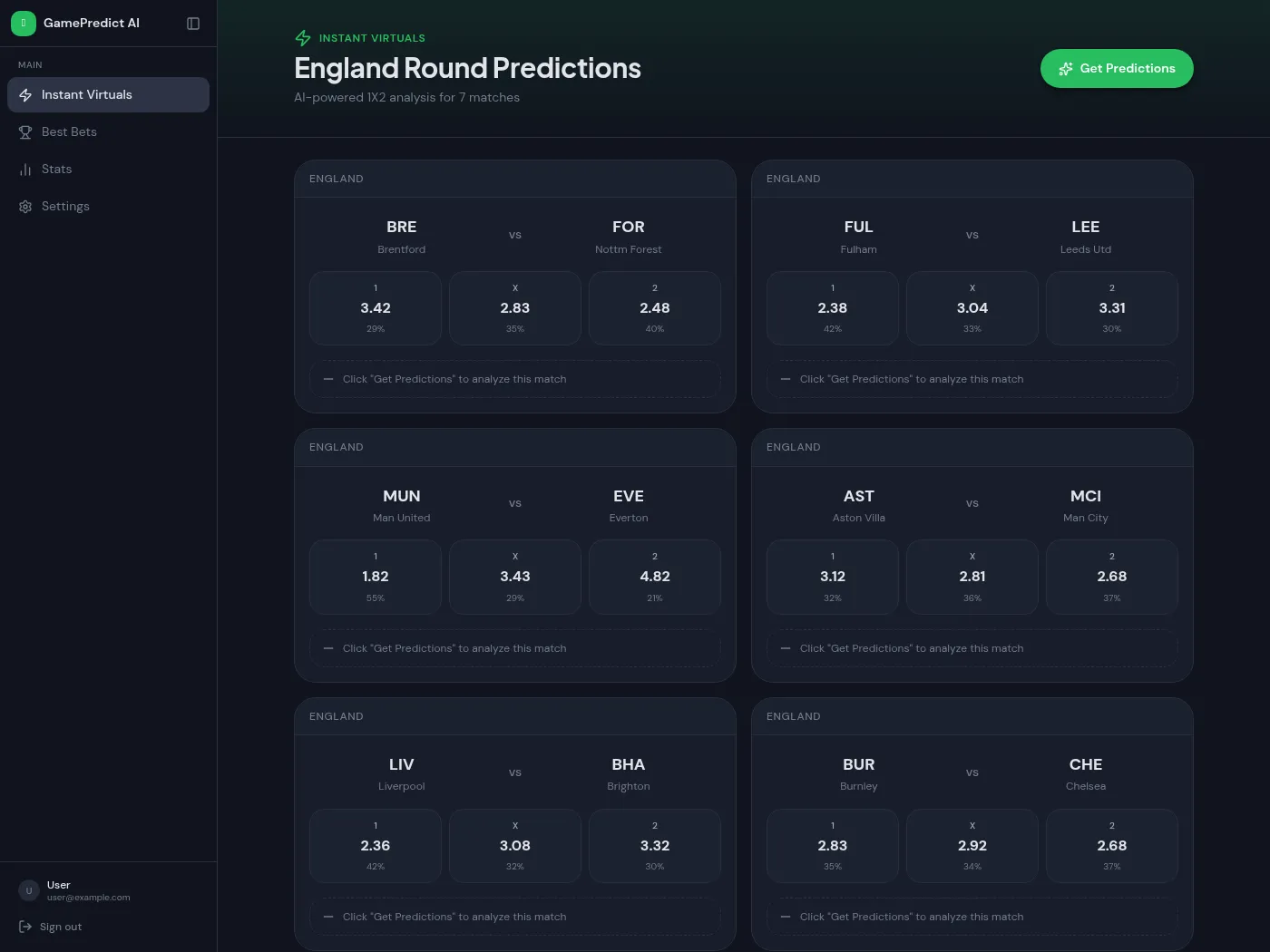 GamePredict AI