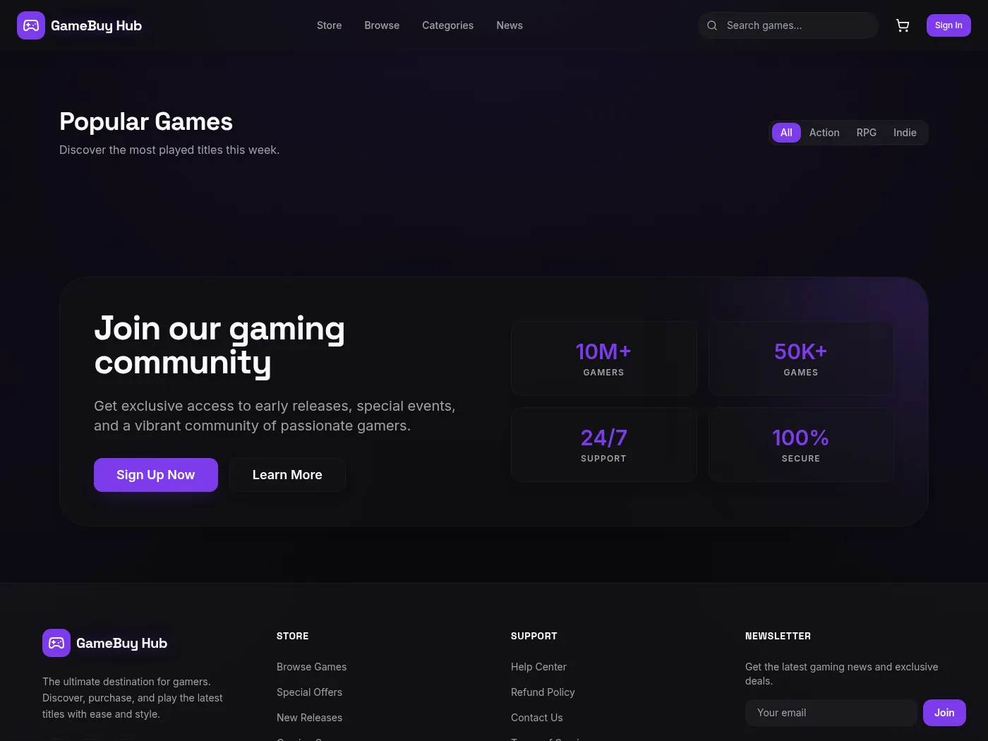 GameBuy Hub