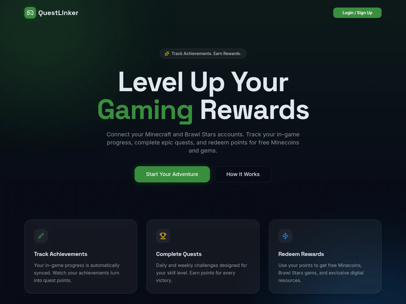 Game Quest Linker