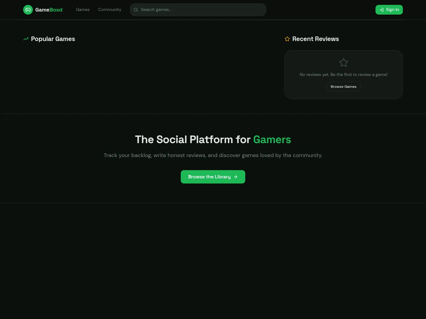 GameBoxd